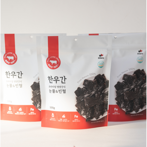 Hibio Premium Nutritional Snack Korean Beef Liver 100g – Zootopia ...